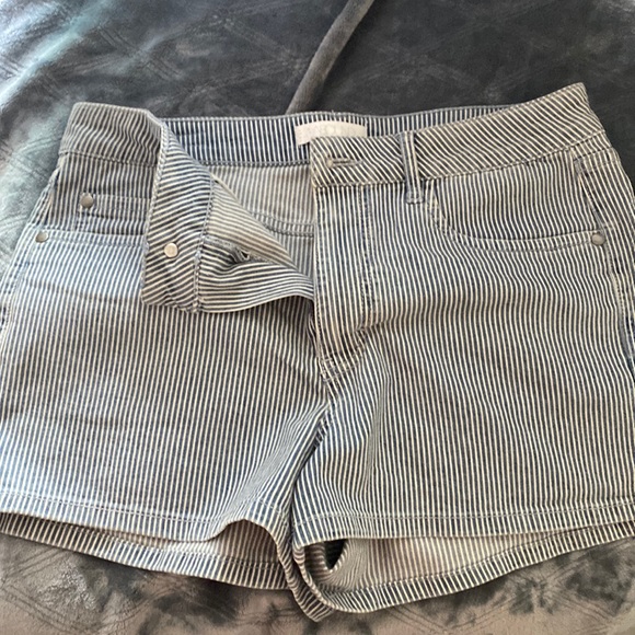 Abound | Shorts | Abound Blue Pinstripe Shorts Stretchy | Poshmark